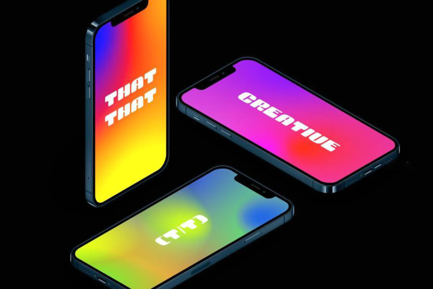 4323 420款Y2K复古炫彩渐变弥散光抽象颗粒艺术平面背景设计包Y2K Gradient Backgrounds Pack@GOOODME.COM _ 果觅网（gooodme）